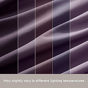 Nestl RV Short Queen Sheet Set - 4 Piece Bed Sheets for Short Queen Size Bed, Deep Pocket, Hotel Luxury, Extra Soft, Breathable and Cooling, Purple