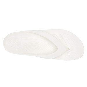 Crocs womens Kadee Ii Flip Flop, White, 9 US