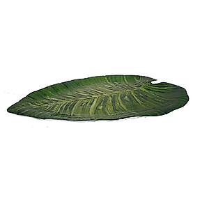 Summer Luau Large Melamine Serving Dish Tray Platter - Table Decoration (Leaf)