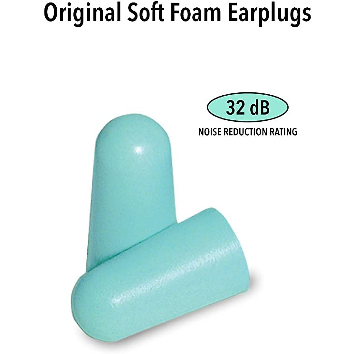 5 Pairs Soft Foam Hearing Protection Earplugs with Case