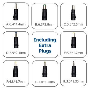 EIKS AC to DC 9V 1.5A Power Supply Adapter with 5.5mm x 2.1mm Connector Plug for Android Tablets Webcam Routers Toys Recorder Bluetooth Speaker