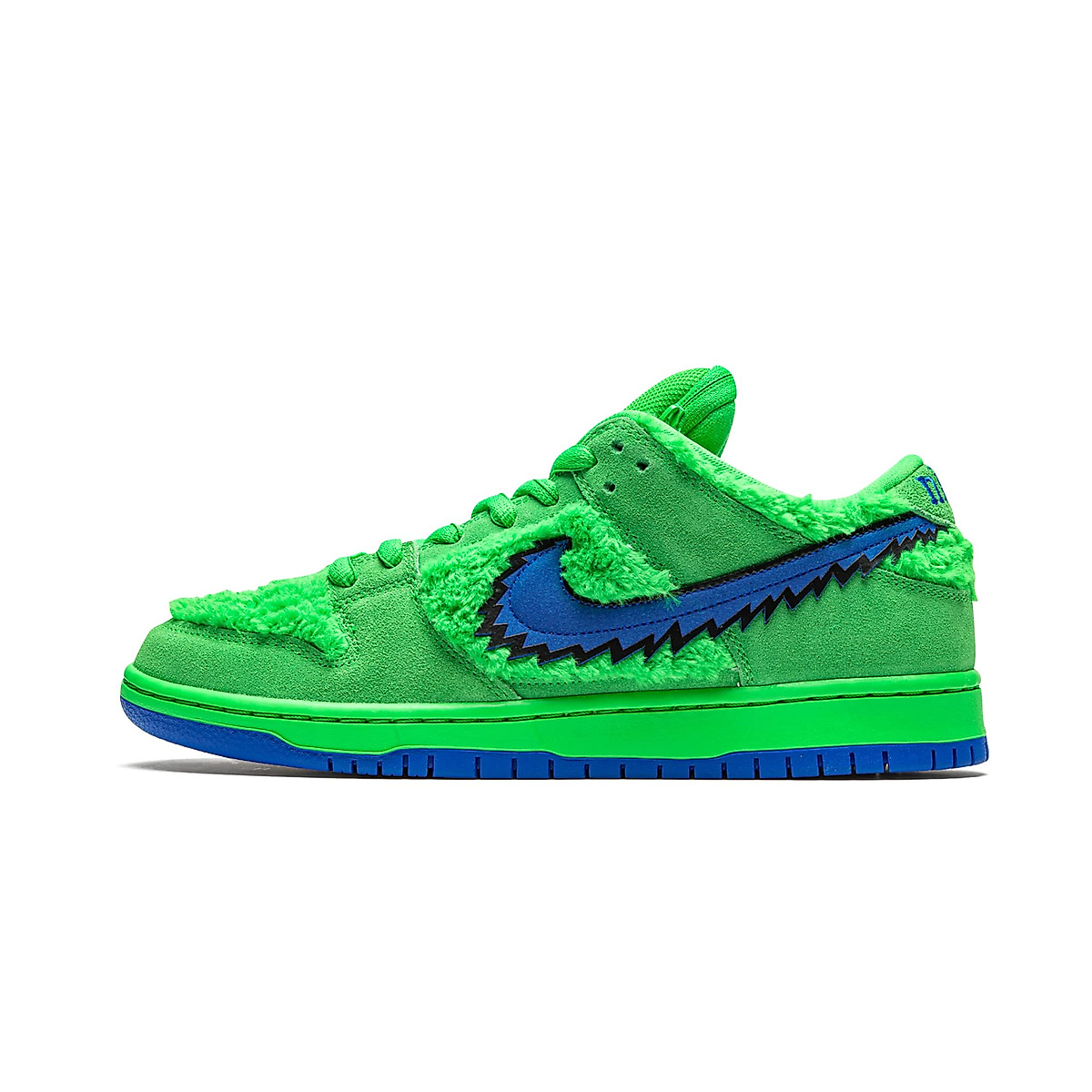 Nike Mens SB Dunk Low CJ5378 300 Grateful Dead - Green Bear - Size 8.5