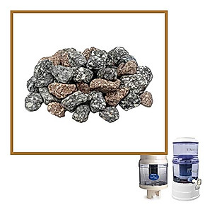 Nikken Aqua Pour Mineral Stones 1386 - Replacement for Gravity Water Filter Purifier System 1360 - Perfect for Reduction of Aesthetic Chlorine and Aesthetic Chloramine - PiMag Waterfall Gravity System