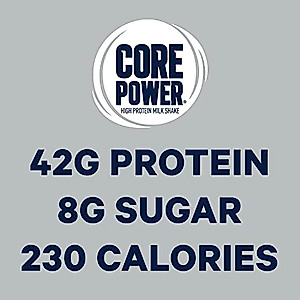 Fairlife Core Power Elite 42g High Protein Milk Shake, Ready To Drink for Workout Recovery , Vanilla, 14 Fl Oz (Pack of 1)