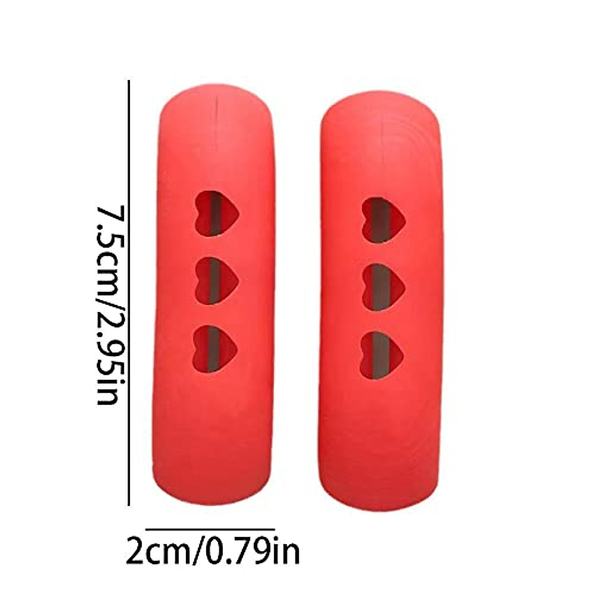 Silicone Pan Handle Cover,Silicone Assist Handle Holder Grip,Pot Grip Handle Cover Sleeve Grip,Pot Handle Holder for Cast Iron Woks,Pans,Griddles,Skillets,Plates