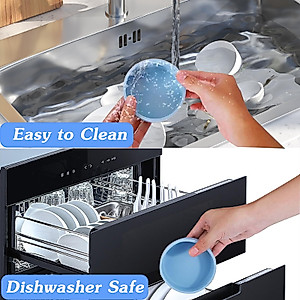 3Pcs ZHYEEDAA Air Fryer Egg Mold, Silicone Air Fryer Accessories, Individual Egg Bite Maker Reusable Egg Molds, Microwave Egg Cooker, BPA Free, Dishwasher Safe