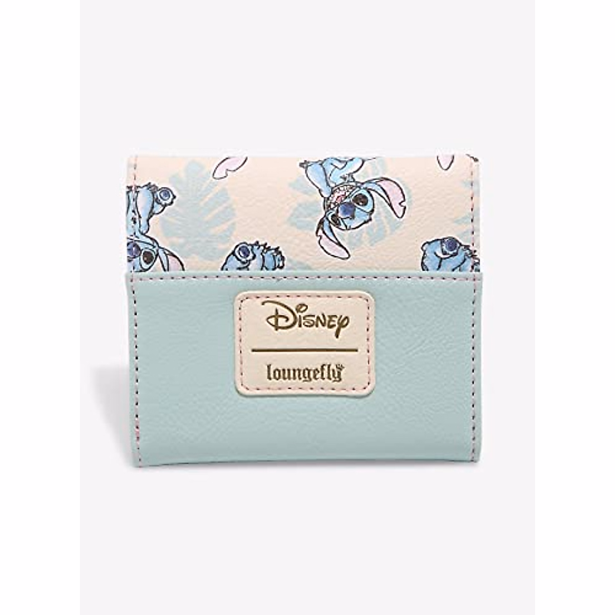 Loungefly Disney Lilo & Stitch Tropical Leaves Mini Wallet