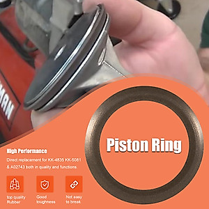 KK-4835 Compressor Piston Kit Connecting Rod Replacement Kit w/Piston Bearing for Sears Craftsman Porter Cable Dewalt Devildiss Oil Free Air Compressor Pump KK-4835 KK-5081 A02743