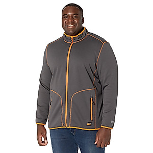 Timberland PRO Men's Big & Tall Ballast Midlayer with Abrasion Resistance (Big/Tall), Asphalt, 3XL
