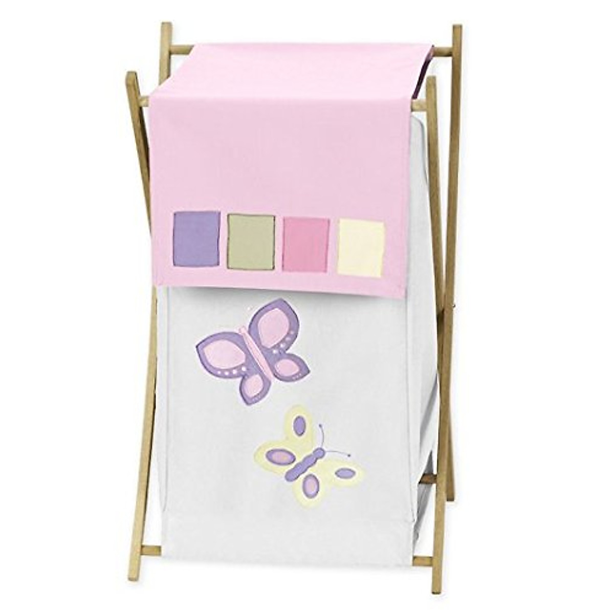 Kids Laundry Hamper for The Pink and Purple Butterfly Collection by Sweet Jojo Designs
