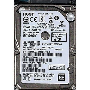 HGST HTS541010A9E680 P/N: 0J33073 MLC: DA5286 1TB