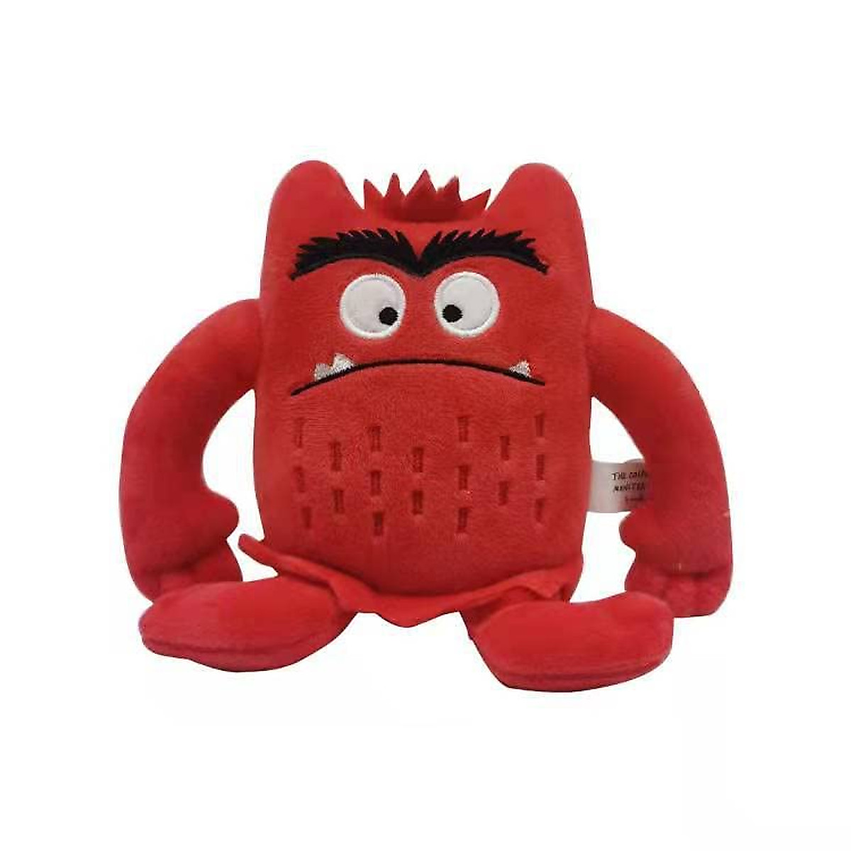 BUSHQDSS A Cute Emotional Doll That Lets You Know Your Child's Mood and is a Gift for Your Child. 15CM/5.9 inches (red Fury)