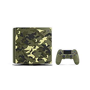 PlayStation 4 Slim 1TB Limited Edition Console - Call of Duty WWII Bundle [Discontinued]