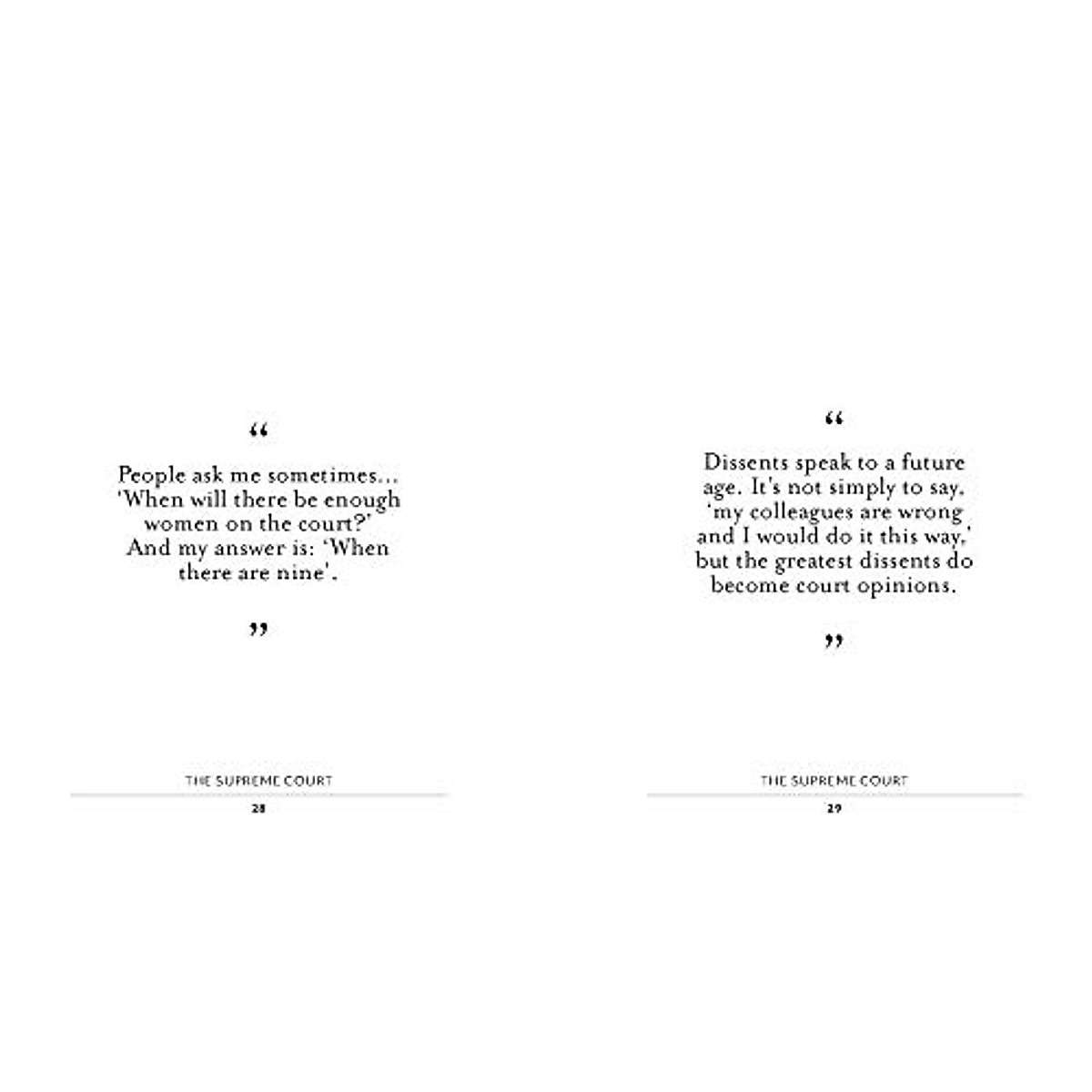 Pocket RBG Wisdom: Supreme Quotes and Inspired Musings from Ruth Bader Ginsburg