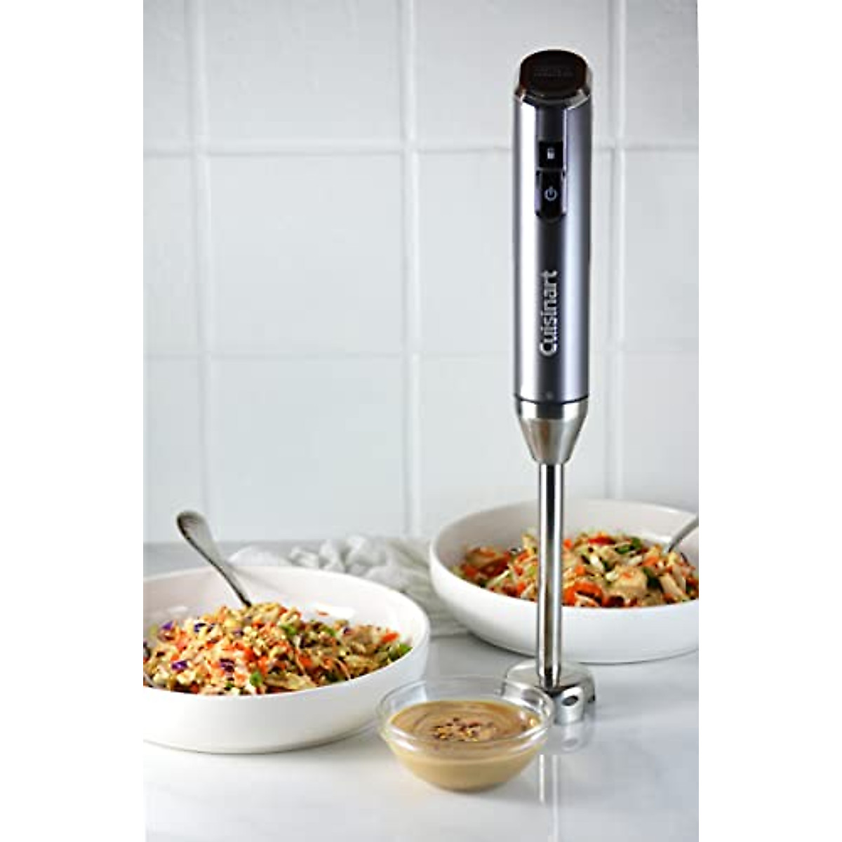 Cuisinart Electric Hand Blender & Mixer, EvolutionX Cordless Rechargeable, Gray/Black, RHB-100,Dark Grey