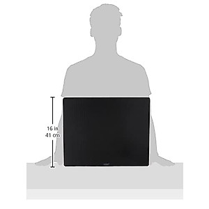 Joseph Joseph Worktop Saver Glass Cutting Board and Serving Board Heat Resistant, 15.8-in x 19.7-in, Black