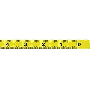 Self Adhesive Measuring Tape Right to Left – Peel and Stick Ruler Tape for Workbench, Woodworking, & More – Sticky Steel Tape Measure – High-Accuracy and Easy to Read Measurement