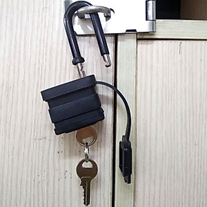 40mm 2-Heavy Duty Waterproof Padlock - Ideal for Home, Garden Shed, Outdoor, Garage, Gate Security (2 Pieces Set, Send a Small Password Lock)