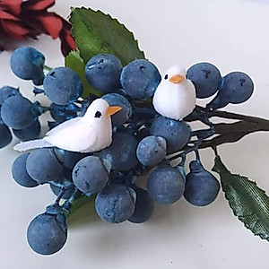 Pursuestar 24Pcs Artificial Mini Peace Dove Pigeon Handmade Candy Box Home Garden Craft Kit Wedding Photograph DIY Decor Ornaments
