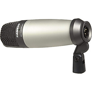 Samson C01 Large-Diaphragm Condenser Microphone for Recording Vocals, Acoustic Instruments, Overhead Drums Bundle with Blucoil Pop Filter Windscreen, 10-FT Balanced XLR Cable, and 5X Cable Ties