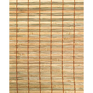 CHICOLOGY Bamboo Blinds , Shades Roman for Windows Window Home Patio & Shade 27"W X 64"H, Squirrel