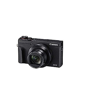 Canon PowerShot G5 X Mark II Digital Camera w/ 1 Inch Sensor, Wi-Fi & NFC Enabled, Black (3070C001)