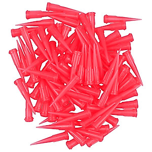 100pcs 25 Gauge Red TT Blunt dispensing needles syringe needle tips