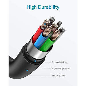 Anker USB C to Lightning Cable [6ft MFi Certified] Powerline II for iPhone 13 13 Pro 12 Pro Max 12 11 X XS XR 8 Plus, AirPods Pro, Supports Power Delivery (Charger Not Included) (Black)