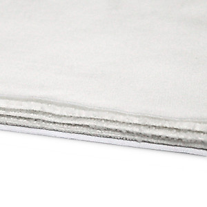 Vlokup Baby Waterproof Cloth Diaper Inserts 5 Layer with Gussets, 12 Pack, for Newborn Toddler Kids, Nature Bamboo Cotton Nappy Liner for Pocket Diaper, Reusable Washable Absorbent with Wet Bag