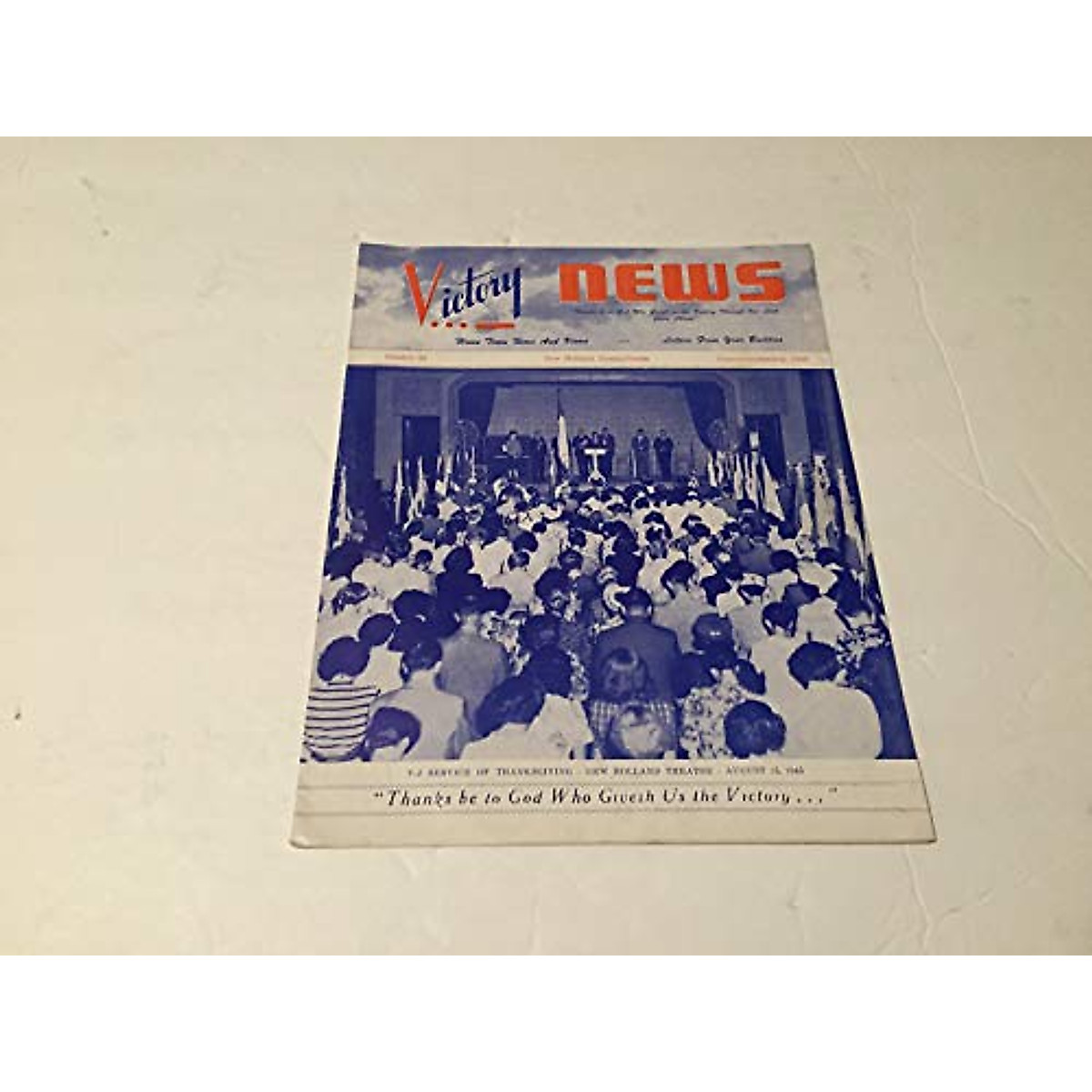 September 1945 Victory News Magazine