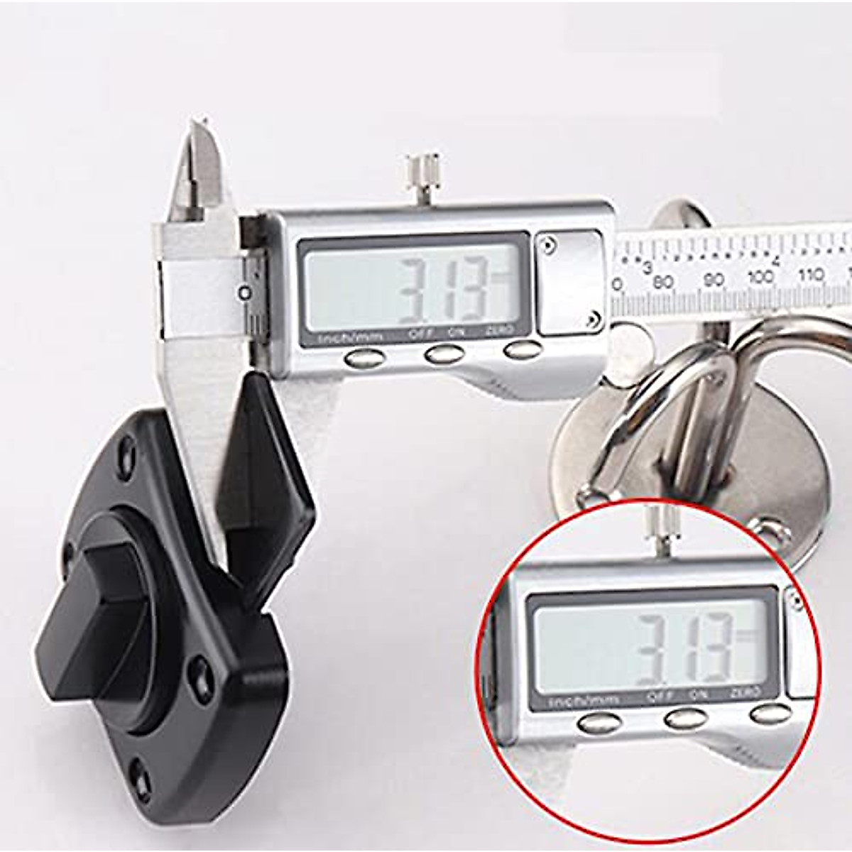 Sliding Door Lock bar barn Door Latch Hook-and-Eye Buckle Wooden Fence Door Lock Black Door Latch Lock Ship Window Lock Door latches Internal