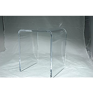 One Stop Plastic Shop 3/4" Clear Acrylic Lucite Shower Bench.