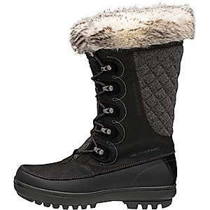 Helly-Hansen Womens Garibaldi VL Waterproof Winter Boot, 991 Jet Black/Jet Black/Charcoal, 7