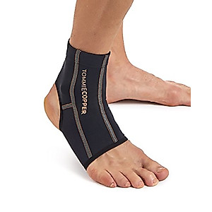 Tommie Copper Men's Performance Ankle Sleeves 2.0, X-Large, Black