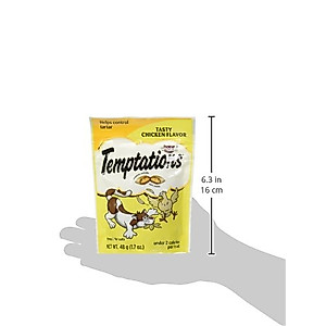 Temptations Classic Treats For Cats Tasty Chicken Flavor 1.7 Ounces