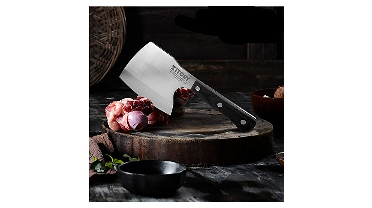 Kitory Super Heavy Duty Meat Cleaver - Ultimate Butchering Tool