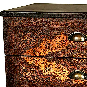 Oriental Furniture Olde-Worlde Euro Two Drawer Cabinet