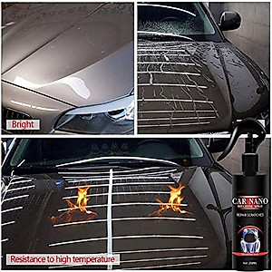 LLSY Nano Car Scratch Remover Kit with Car Nano Magic Cloth，Buy 1Get Anti Scratch Hydrophobic Polish Spray Car Nano Ceramic Coating