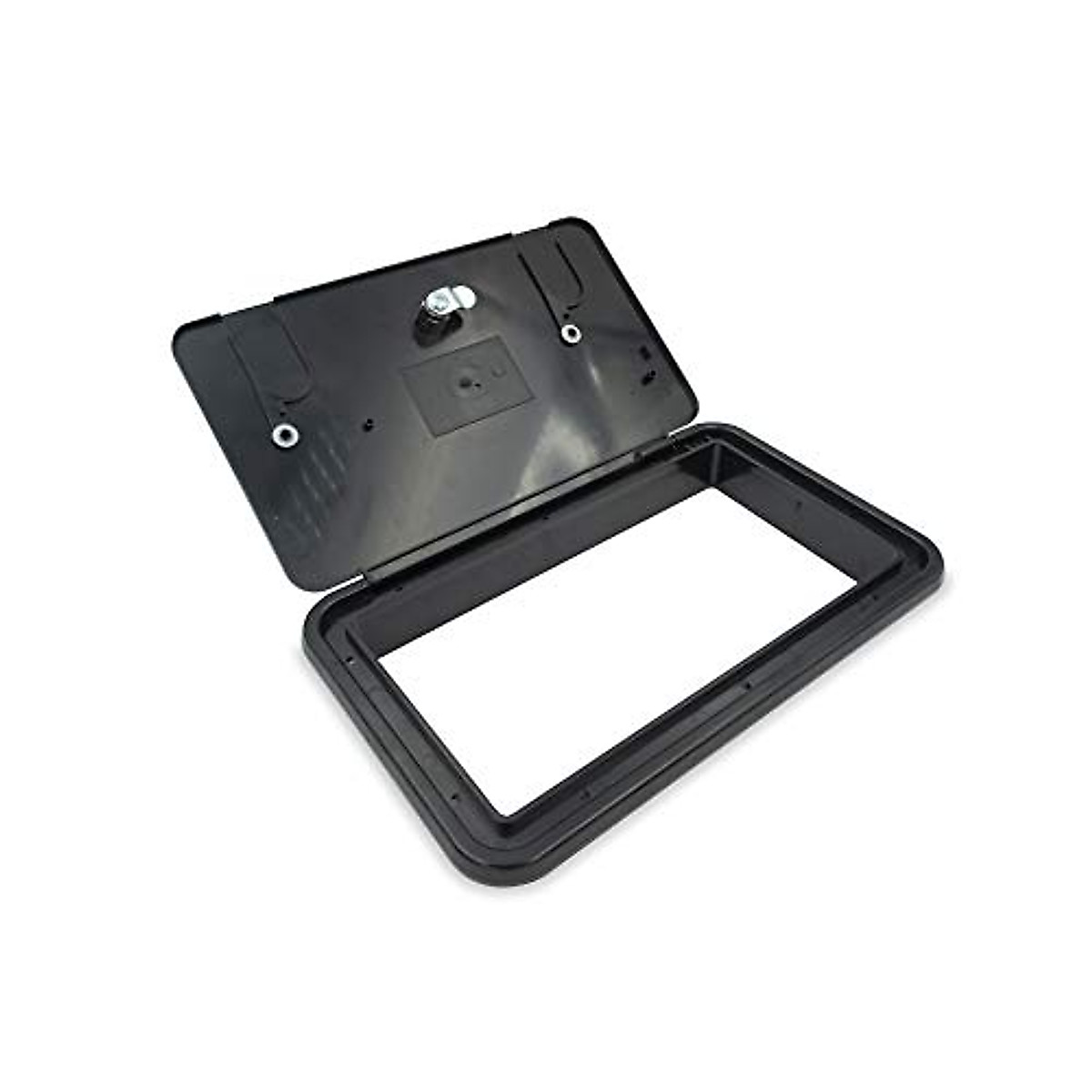 Thetford|B&B Molders RV Replacement Parts and Accessories RV Camper Multi-Purpose Access Hatch with 2 Access Doors Black PN 94317