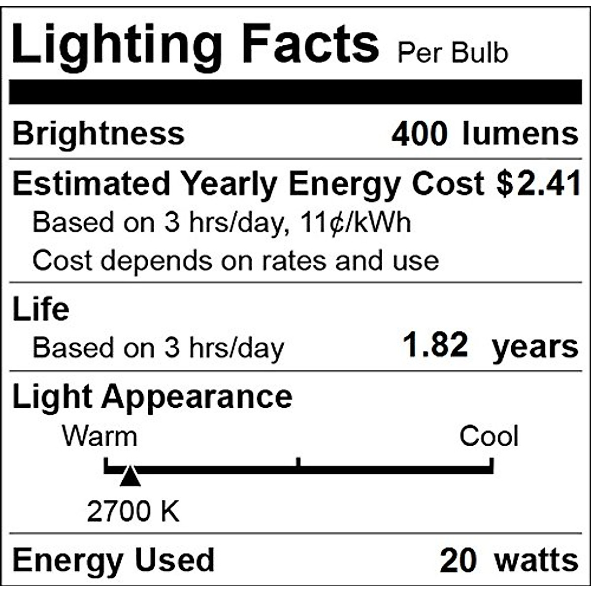 10 Pack-G8 20Watt 120V Halogen Light Bulbs T4 JCD Type 120V Bi-Pin Base Shorter 1-1/4" (1.25") Length 20W Lamp Soft White Under Cabinet Puck Lighting Replacement Dimmable Hood Range Q20/G8/CL/120V