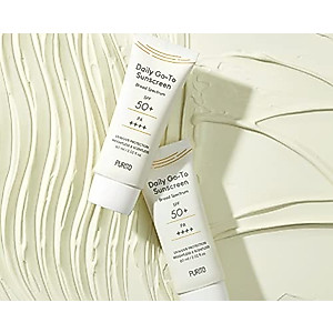 PURITO Daily Go-To Sunscreen 60ml / 2.02 fl.oz. SPF 50+ PA ++++ safe ingredients, UVA/UVB protection, broad-spectrum, calm, soothing