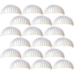 25pcs Baseball Hat Shaper, Baseball Cap Plastic Hat Stand, Baseball Cap Inner Support, Baseball Cap Crown Inserts Liners for Baseball Cap Stay Hard