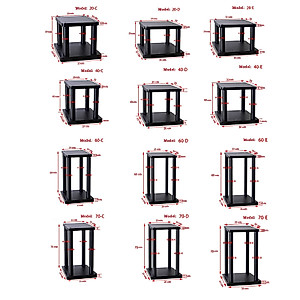 Speaker Stands Sound Stand Floor Stand Audio Thick Desktop Speaker Base Sound Bracket Stand Nail Foot Pad Shock Absorbing Shelf Speaker Bracket Floor/Wall Mount Speaker Stand (Size : 20-C)