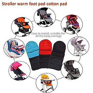 Replacement Parts/Accessories to fit Bumbleride Jogger Strollers and Car Seats Products for Babies, Toddlers, and Children (Grey Foot Muff)