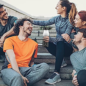 VeeFine Insulated Water Bottle Dishwasher Safe Metal Water Bottle BPA-Free Stainless Steel Water Bottles 20/32/40oz Reusable Thermos for Hiking Camping and School