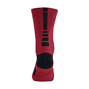 Nike Men`s Dri-FIT Elite Basketball Crew Socks