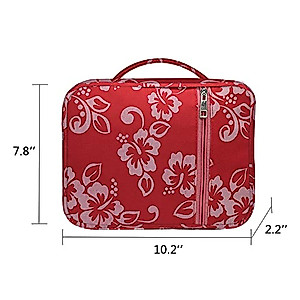 QTKJ Bible Covers for Women, Carrying Book Cover Case with Handle and Zippered Pocket Bible Cover for Mom Ladies Teens Girls (016)