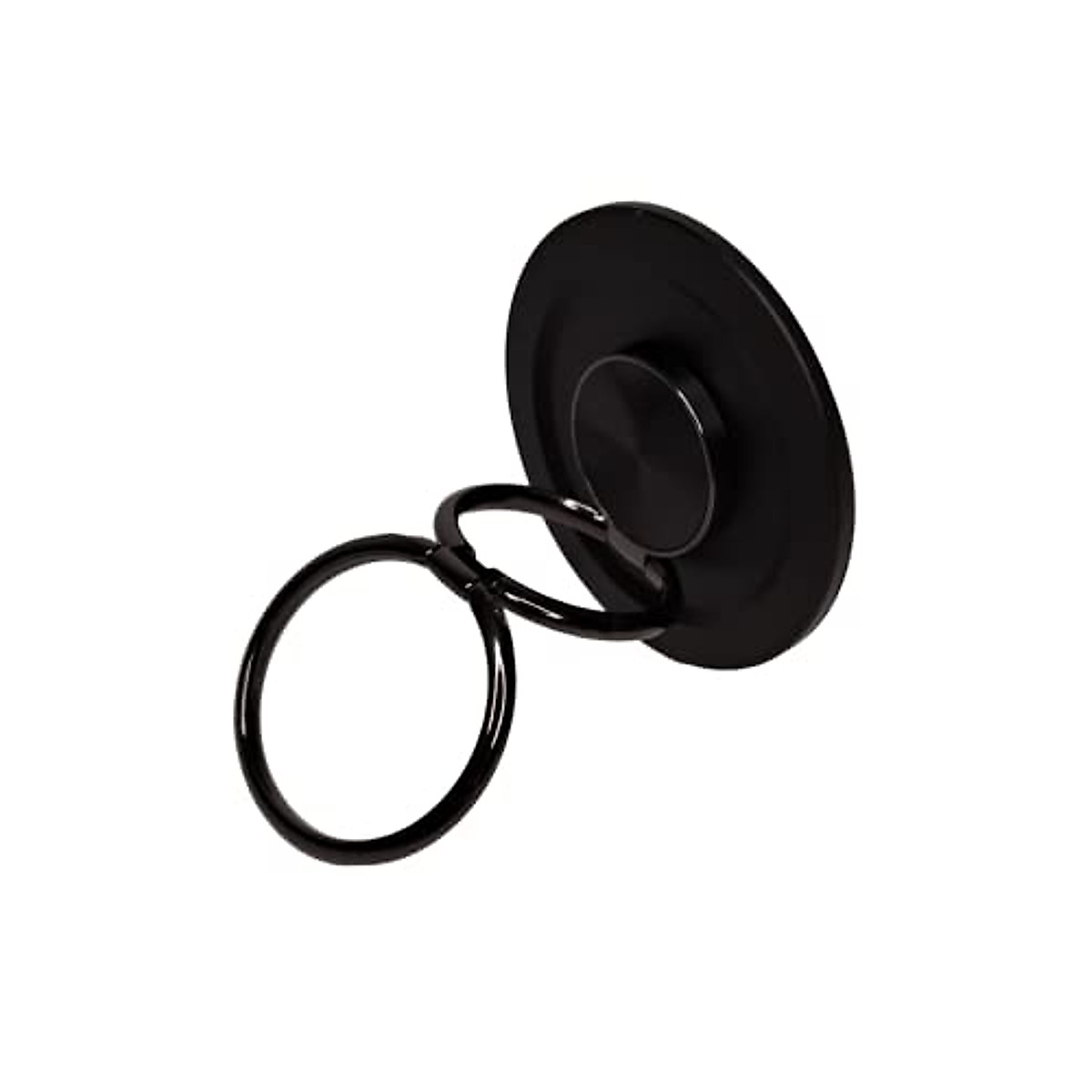 Magnetic Cell Phone Ring Holder Stand - Finger Ring Kickstand with Polished Metal - Compatible with All Smartphones