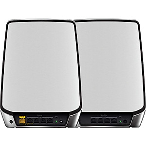 NETGEAR Orbi WiFi 6 Ultra-Performance Whole Home Mesh WiFi System - WiFi Router and Satellite - speeds up to 5.7Gbps - Coverage Over Approximately 5,000 sq. feet, AX5700 (RBK842)