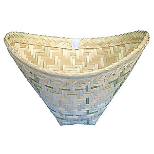 Bamboo Conical Steamer Baskets for Sticky Rice Pack of 2